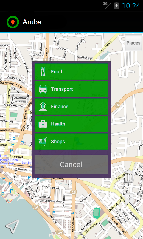 Aruba Vector Offline Map: Easy Navigation - App on Amazon Appstore