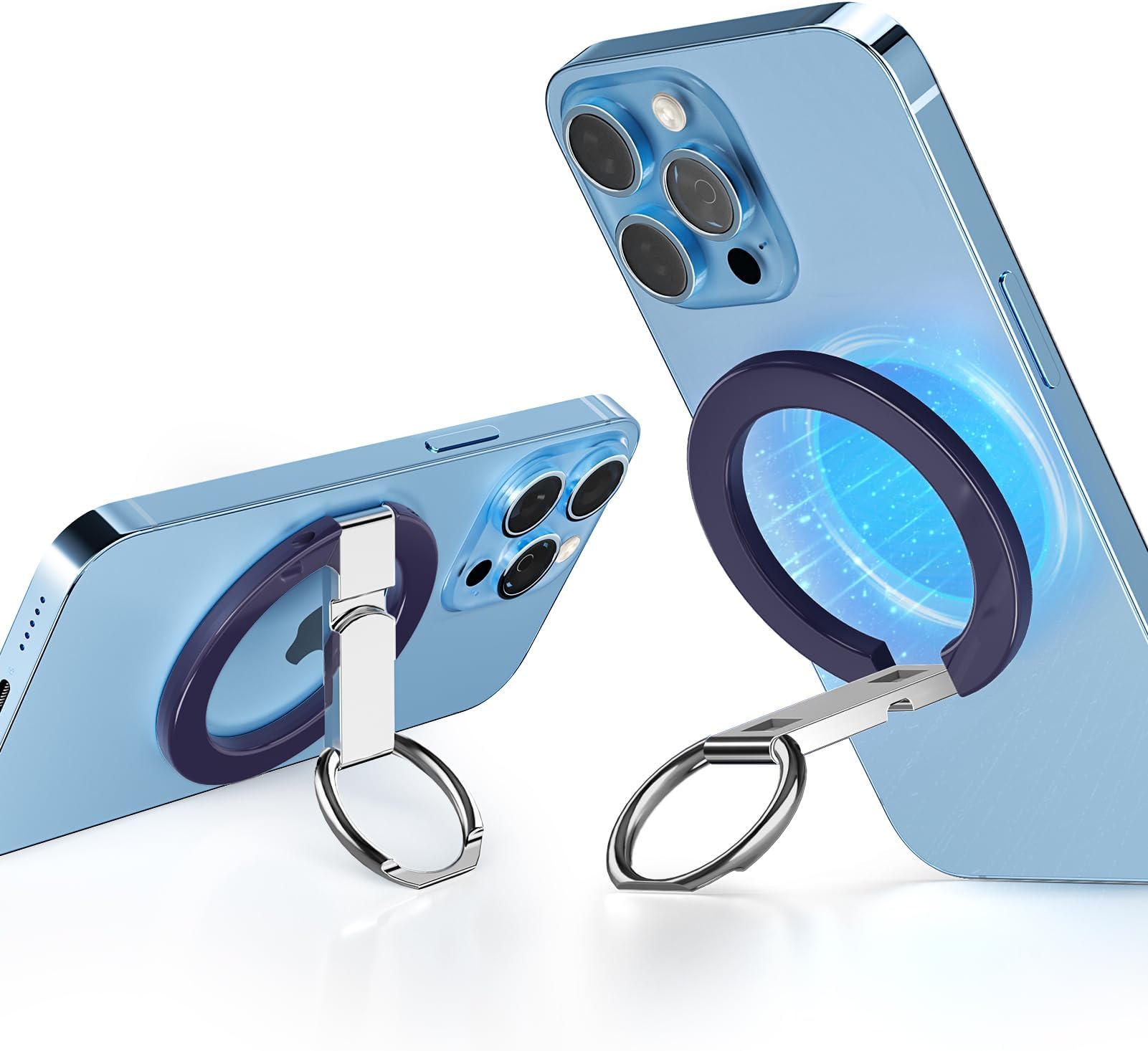 Amazon.com: AnHome Magnetic Phone Ring Holder for MagSafe Kickstand ...