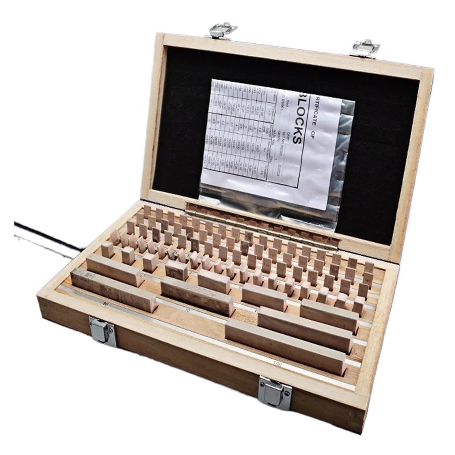 Block Gauge Set 32pcs 0 Grade High Speed Steel Metric Gauge Blocks ...