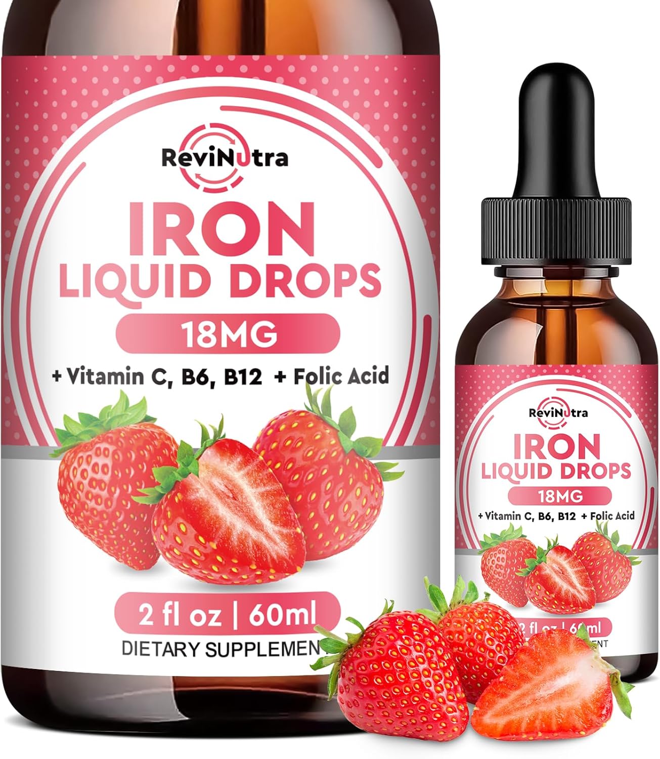 Amazon.com: Liquid Iron Supplement for Women, Men & Kids, Liquid Iron ...