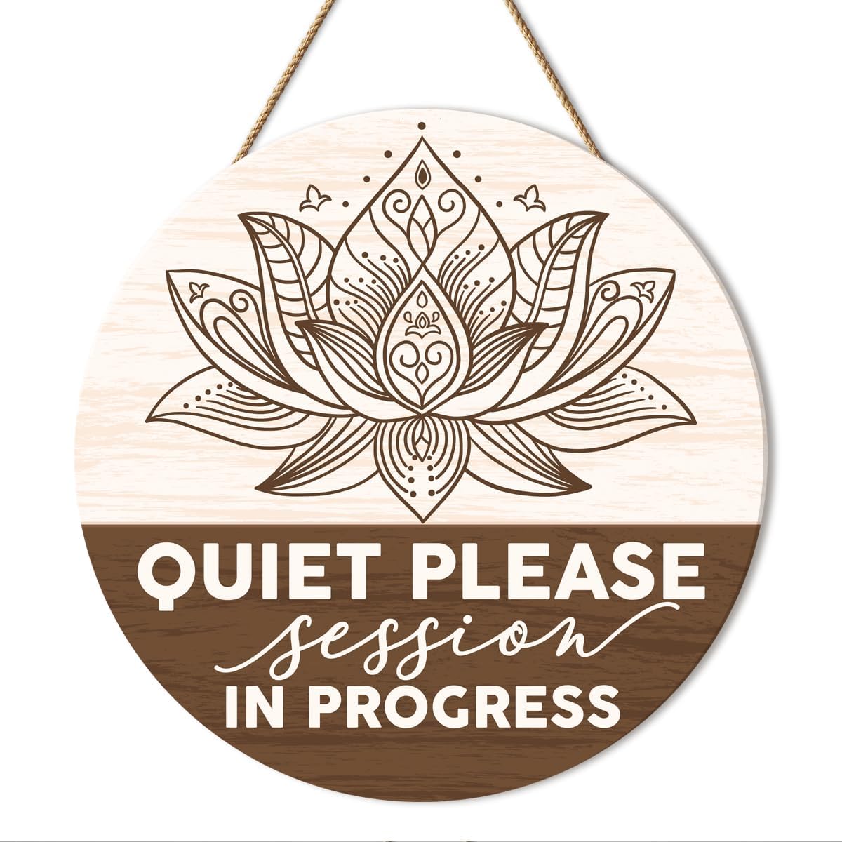 Amazon.com: In Session Door Sign Do Not Disturb Decor, In Session Sign ...