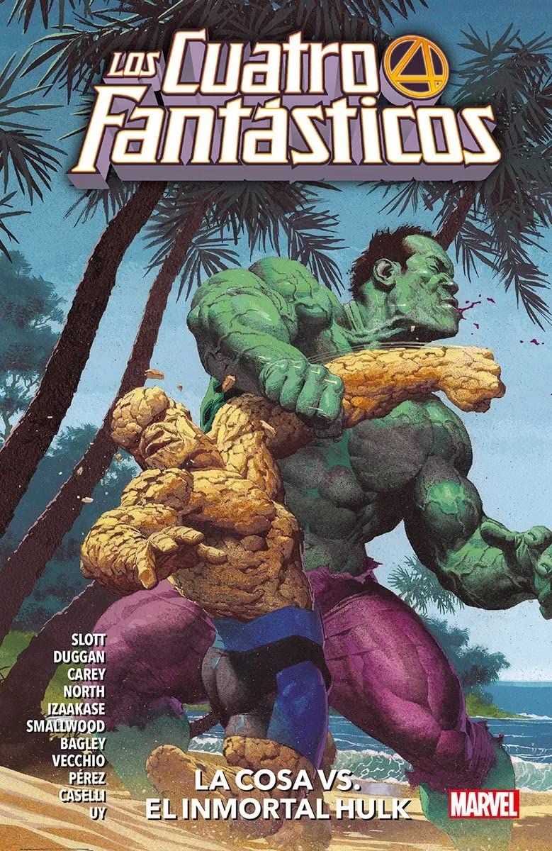 MARVEL PRIMER LOS 4 FANTÁSTICOS 4. LA COSA VS. EL INMORTAL HULK ...