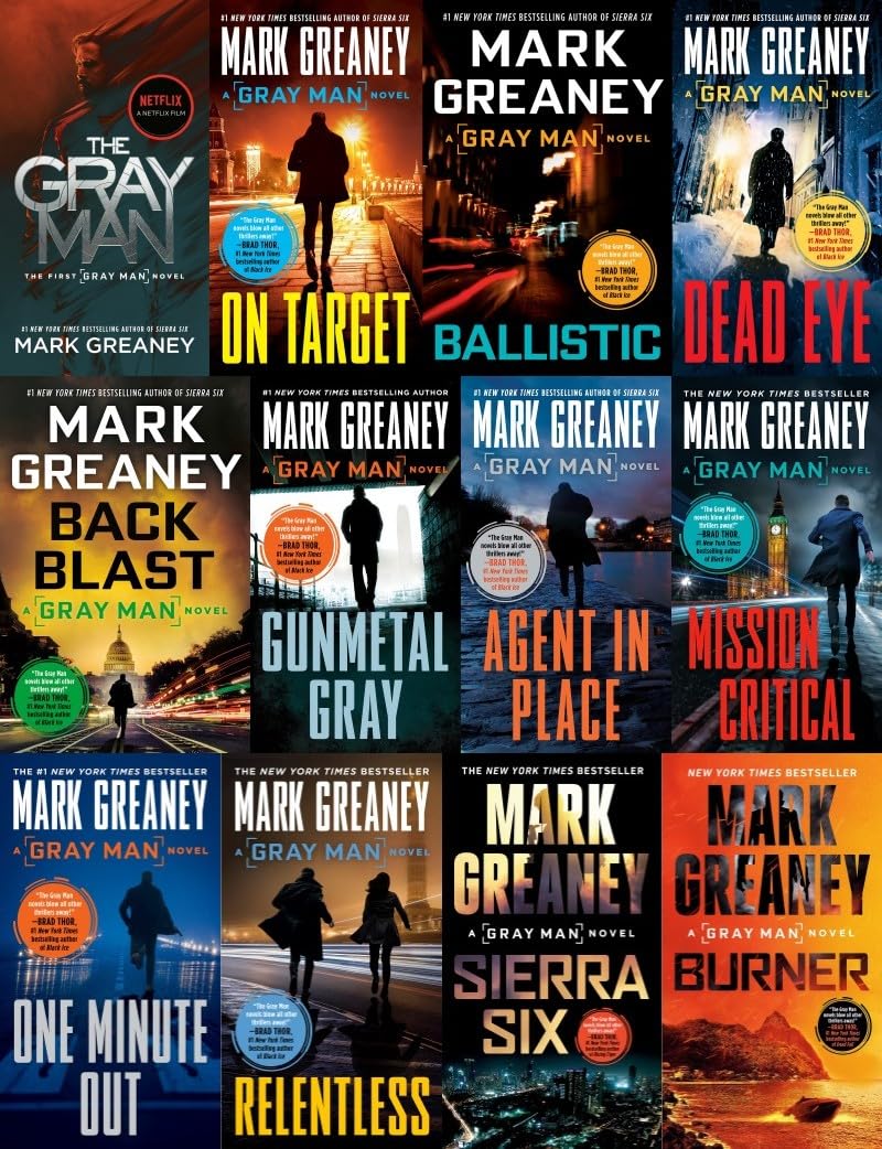 Gray Man Series 12 Books Set (Book #1 - Book #12): Mark Greaney: Amazon ...