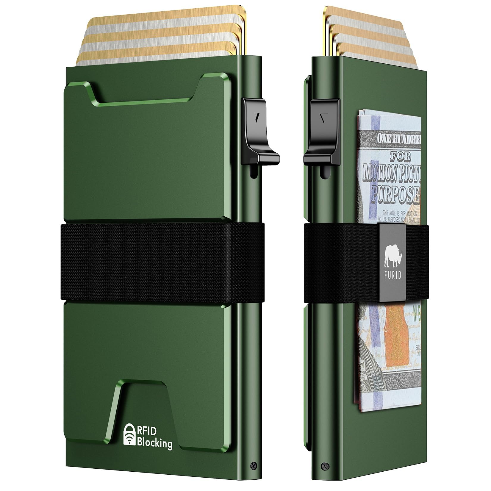 Amazon.com: Smart Card Wallet for Men Slim: Minimalist Wallet For Men ...