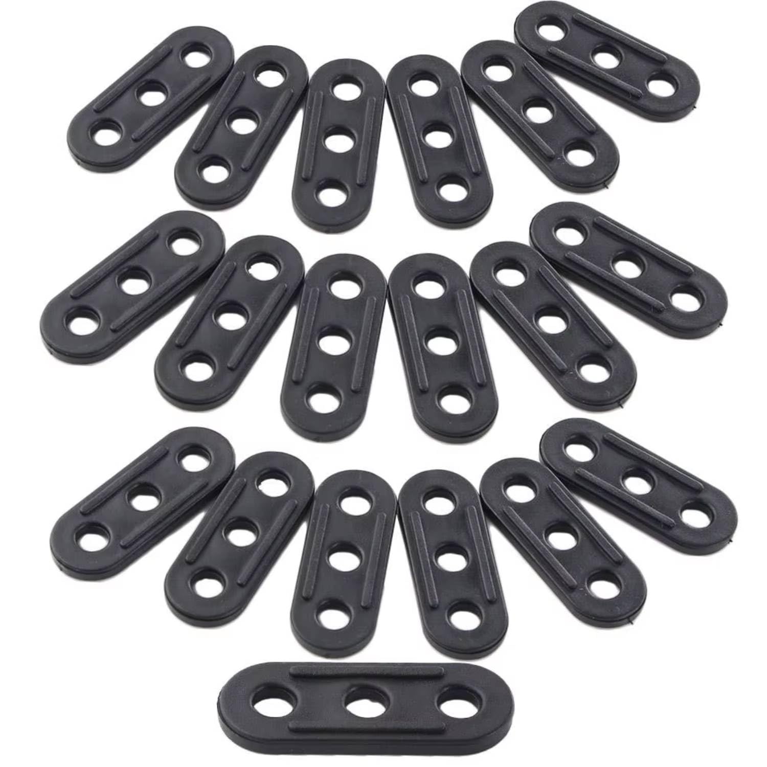 SOLDOUT 25 PCS Tightener Tent Repair Camping Lock Cord Rope Fastener ...