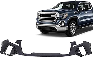 Amazon.com: LYZ Primed Front Upper Bumper Cover Plastic Compatible With ...