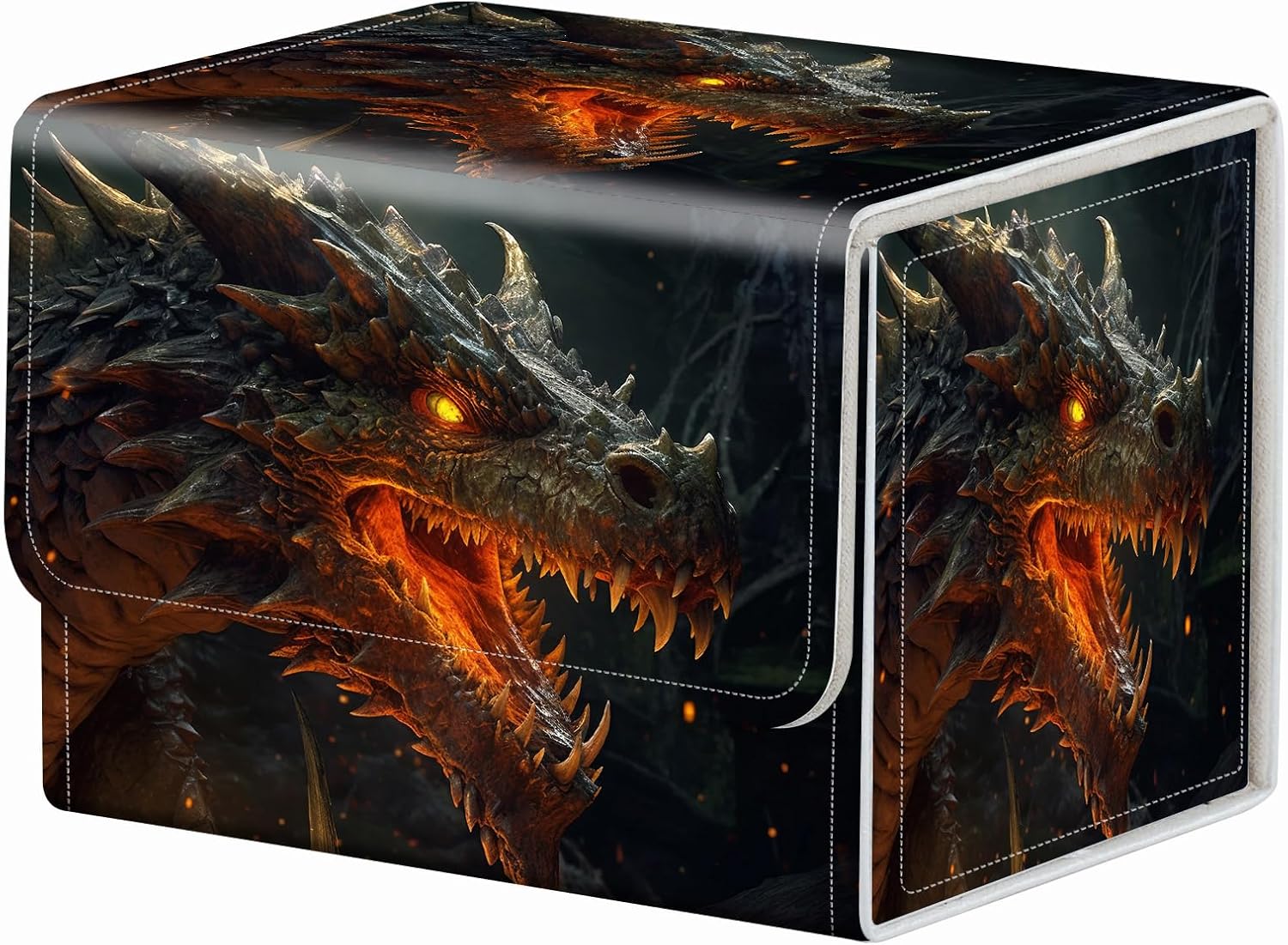 Amazon.com: Strong Magnet Card Case Deck Box Mtg Card Box Playing Card ...