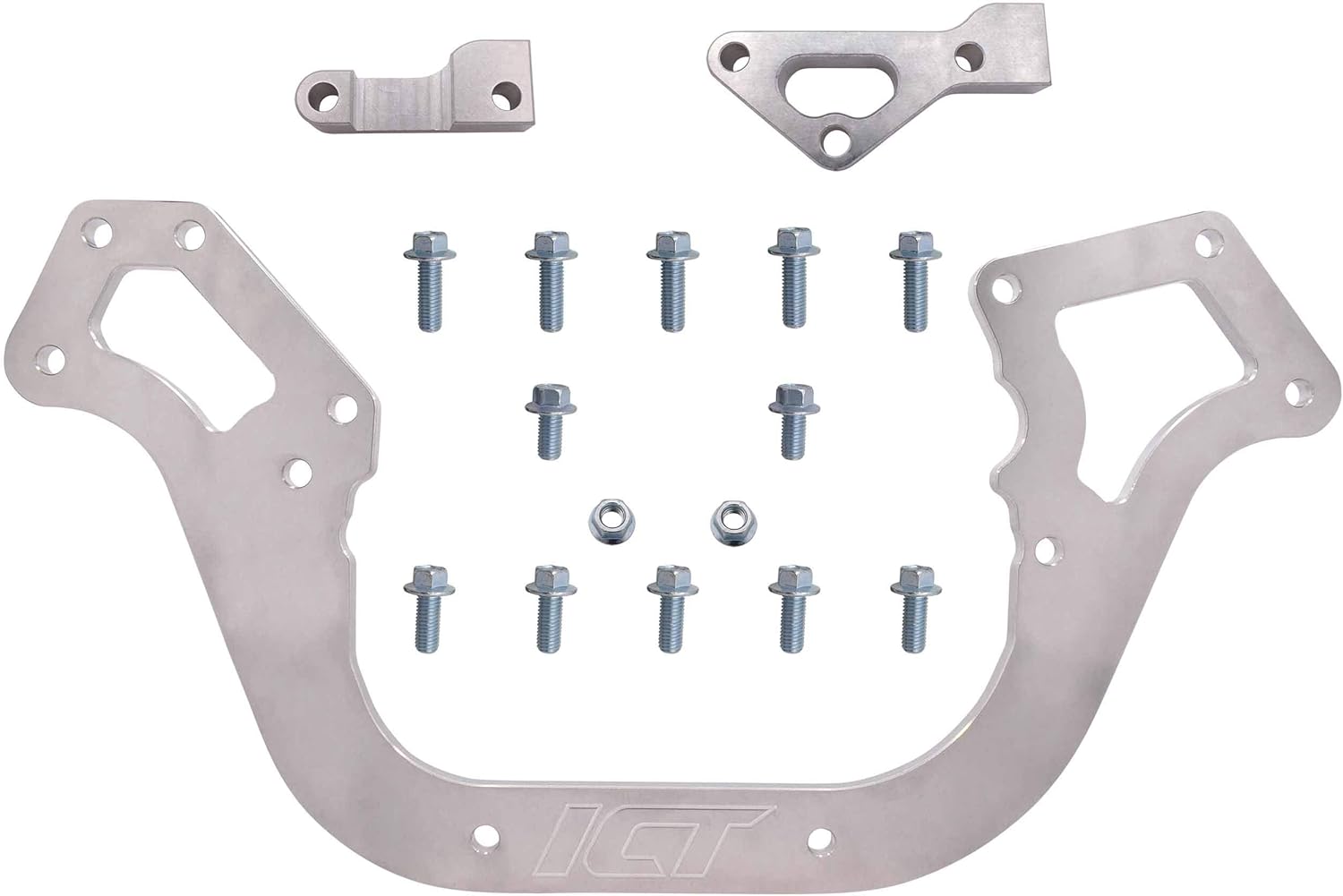Amazon.com: ICT Billet LS LS1 Sprint Car Front Engine Plate 1pc ...