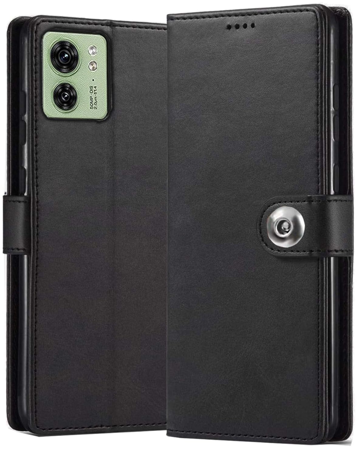 SHINESTAR Ultimate Leather Finish Flip Back Cover for Motorola Edge 40 ...