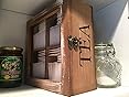 Amazon.com: MyGift Wooden Tea Chest Box with 4 Compartments for Tea ...