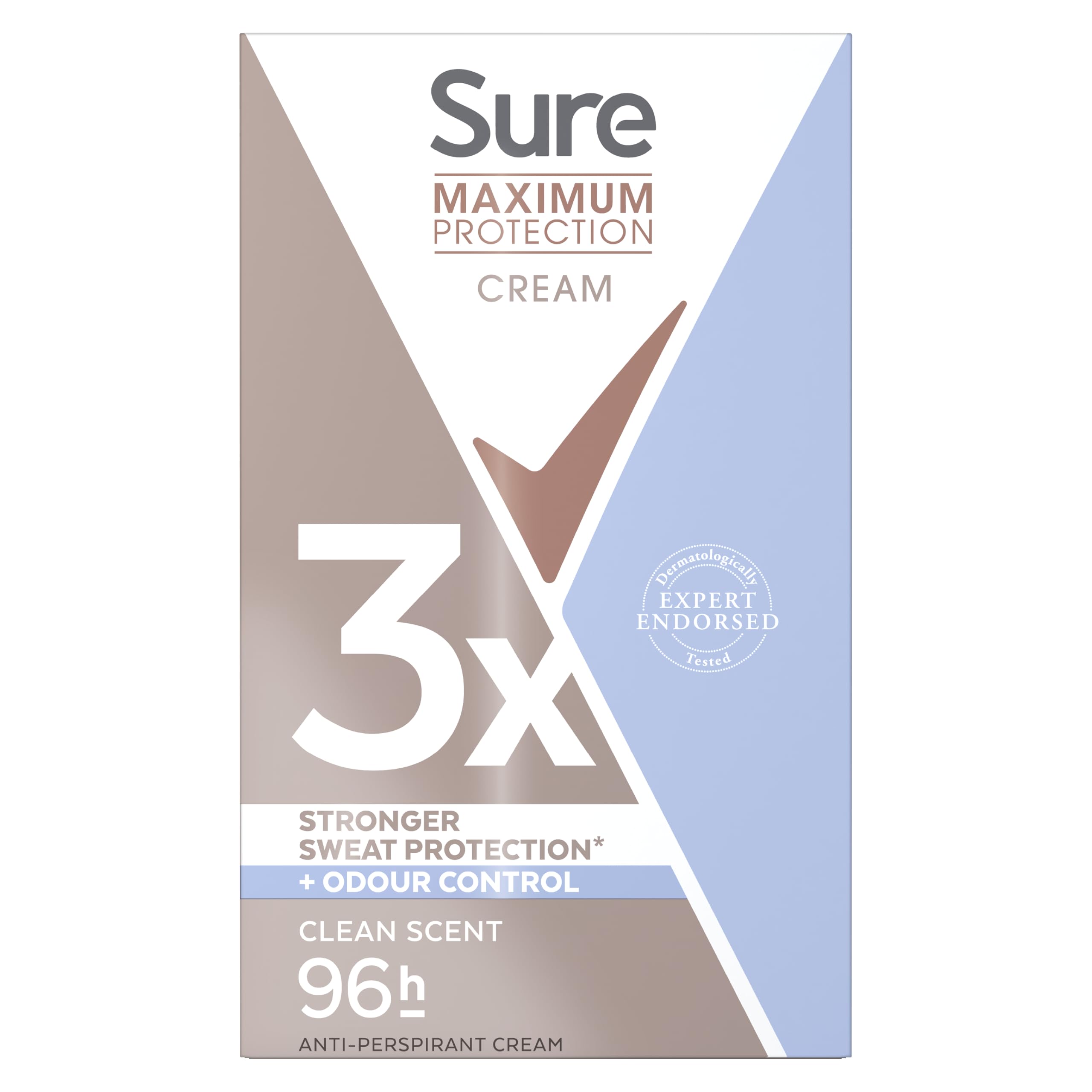Sure Women Maximum Protection Clean Scent Anti-Perspirant Cream ...