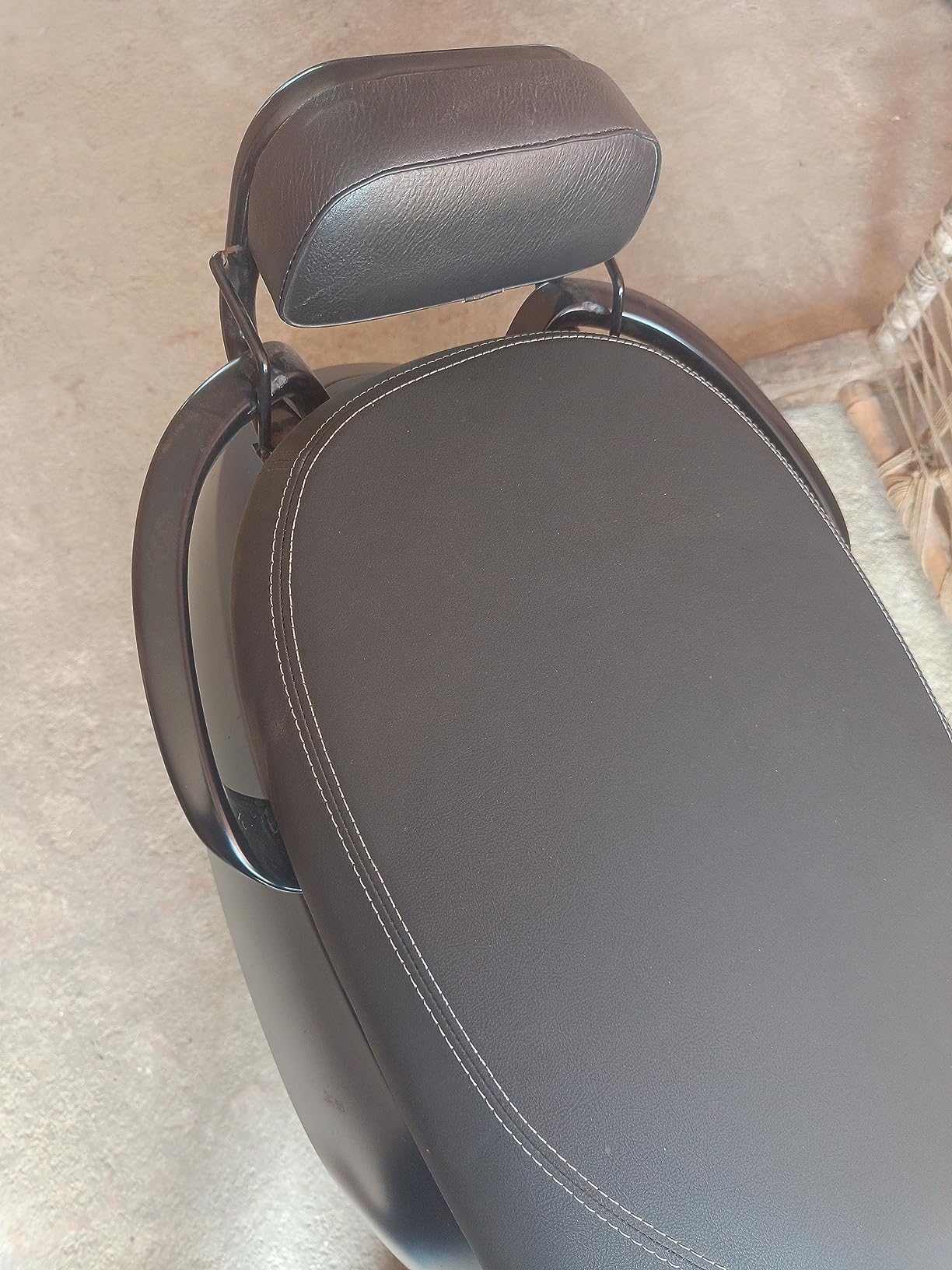 AUTOXYGEN Scooter/Scooty Foot Rest And Back Rest Cushion Support Combo ...