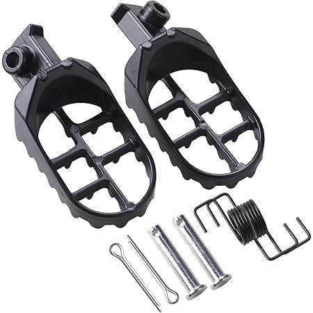 Amazon.com: Chikia Coleman Foot Pegs Footpegs Footrest Pedal Bracket ...