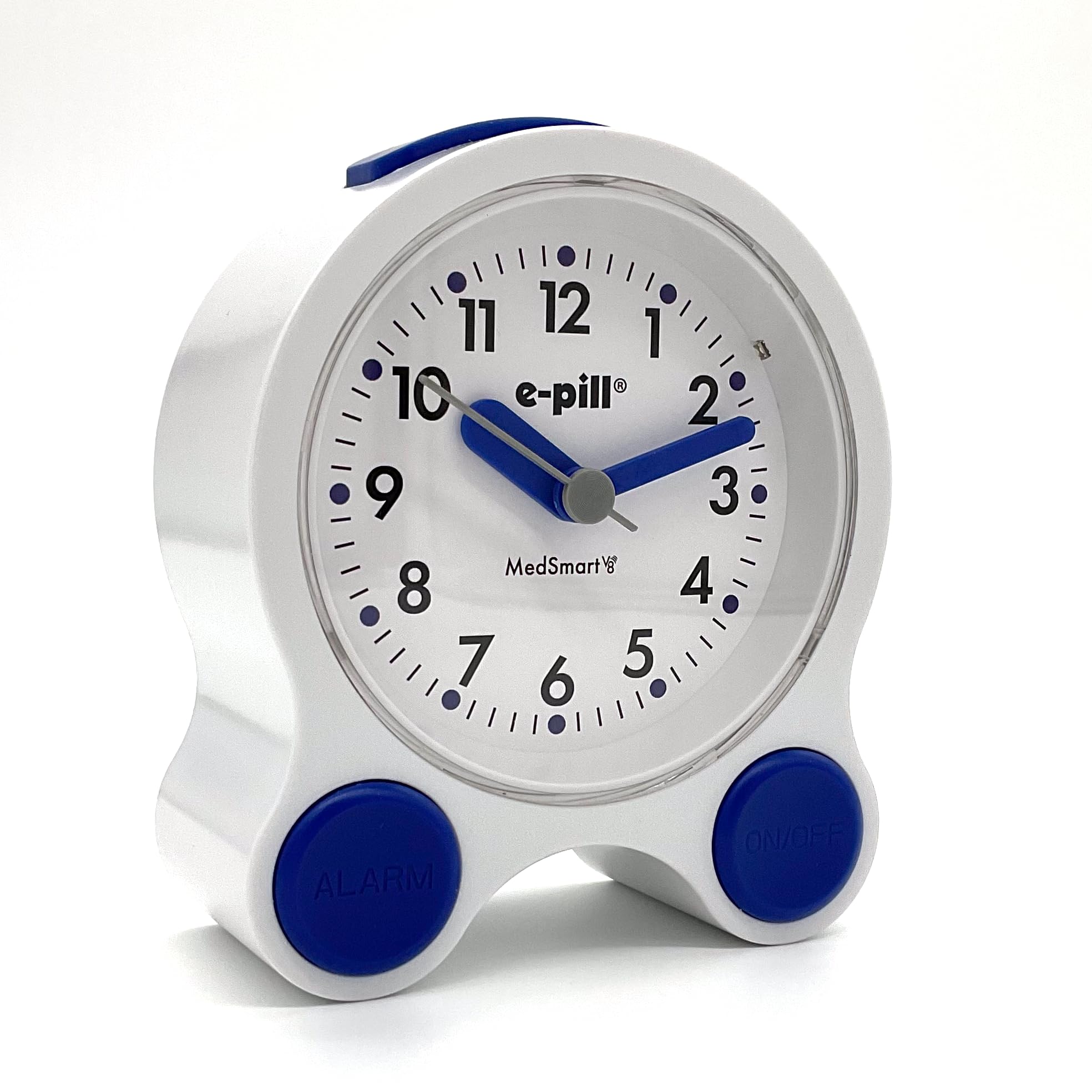 Amazon.com: e-pill MedSmart V8 Loud Alarm Reminder Atomic Clock with 8 ...