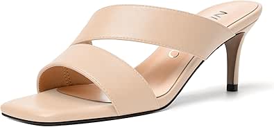 Amazon.com | NUMALEO Womens Matte Slip On Party Open Toe Casual stylish ...