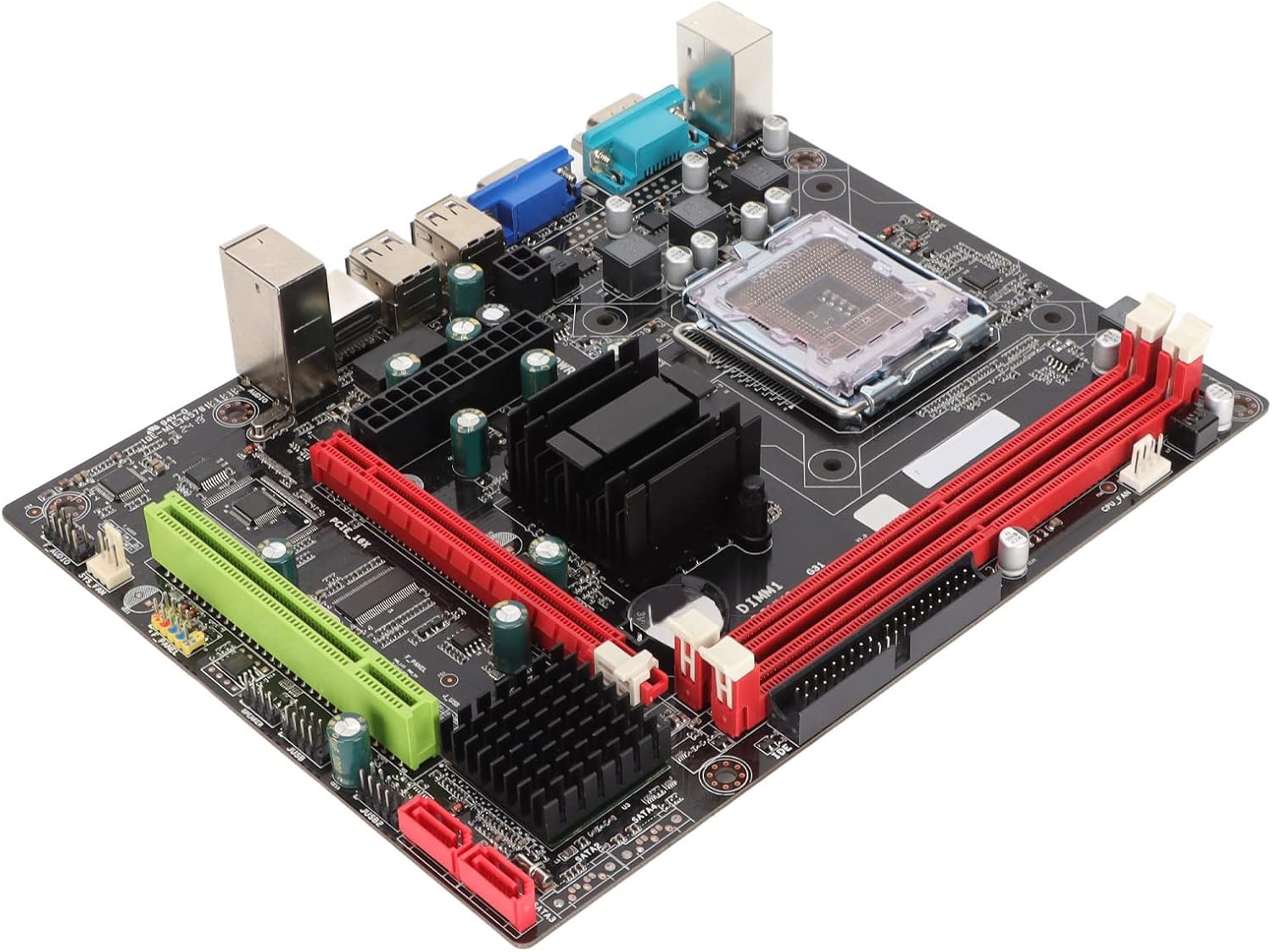 Placas-mãe para computador G31, placas-mãe para jogos M ATX IDE VGA COM ...