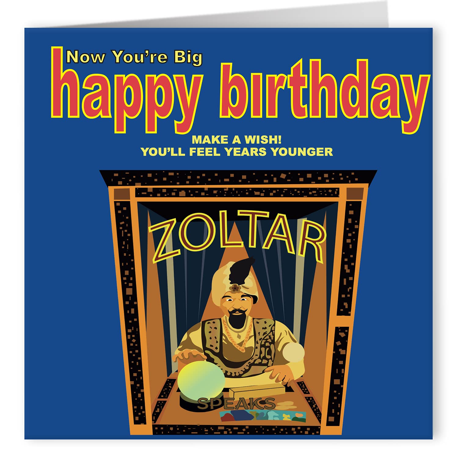 Buy Cult Kitty - Now You're Big - Zoltar Card - Funny Birthday Card for ...