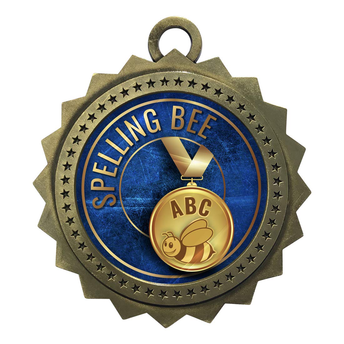 Buy Express Medals Various 10 Pack Styles of Spelling Bee Award Medals ...