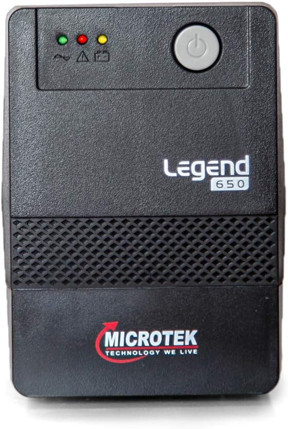 MICROTEK Legend UPS 650 with 2 Year Warranty on UPS and 1 Year Warranty ...