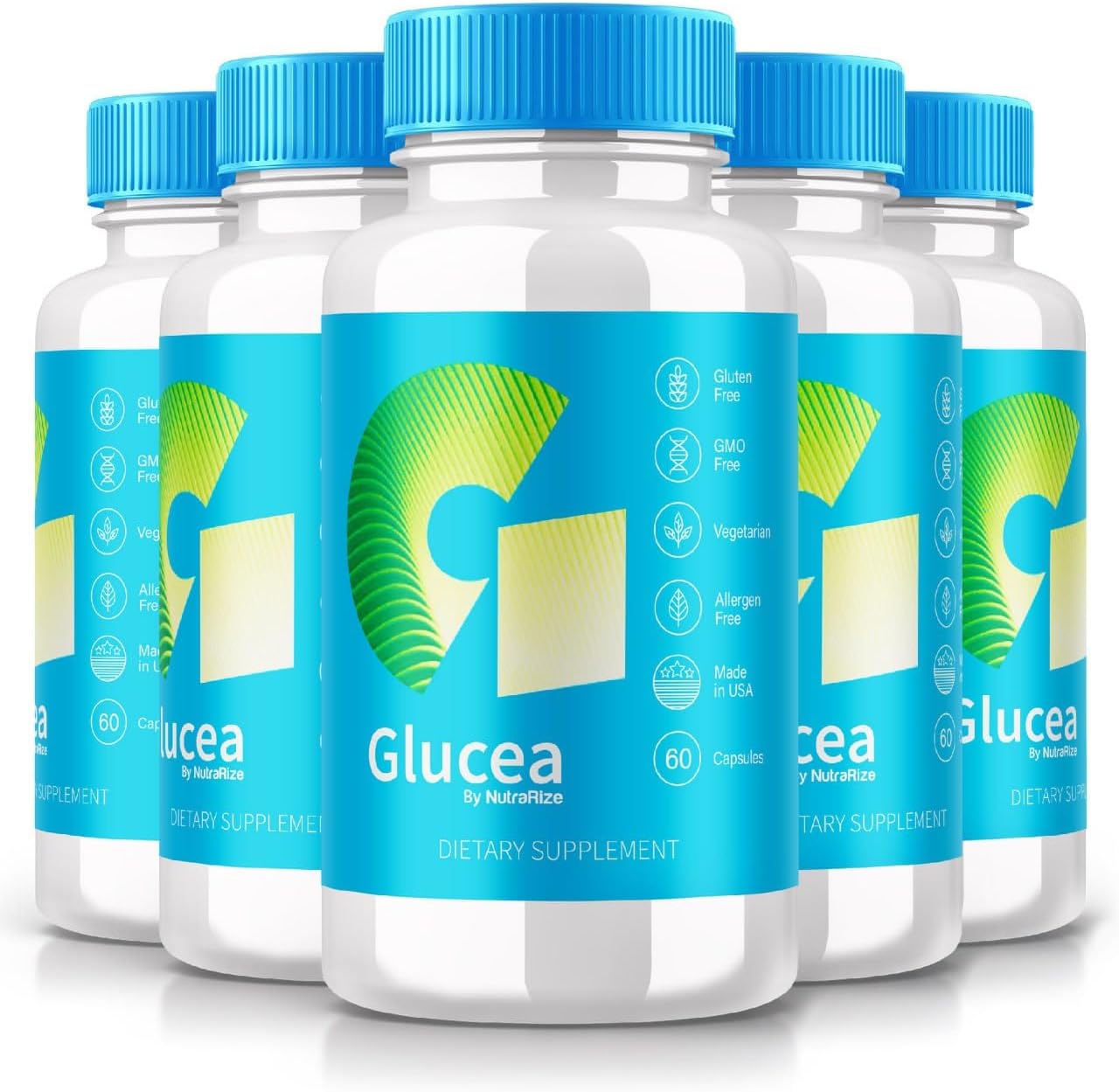 Amazon.com: (5 Pack) Glucea Capsules - Glucea Supplement to Maintain ...