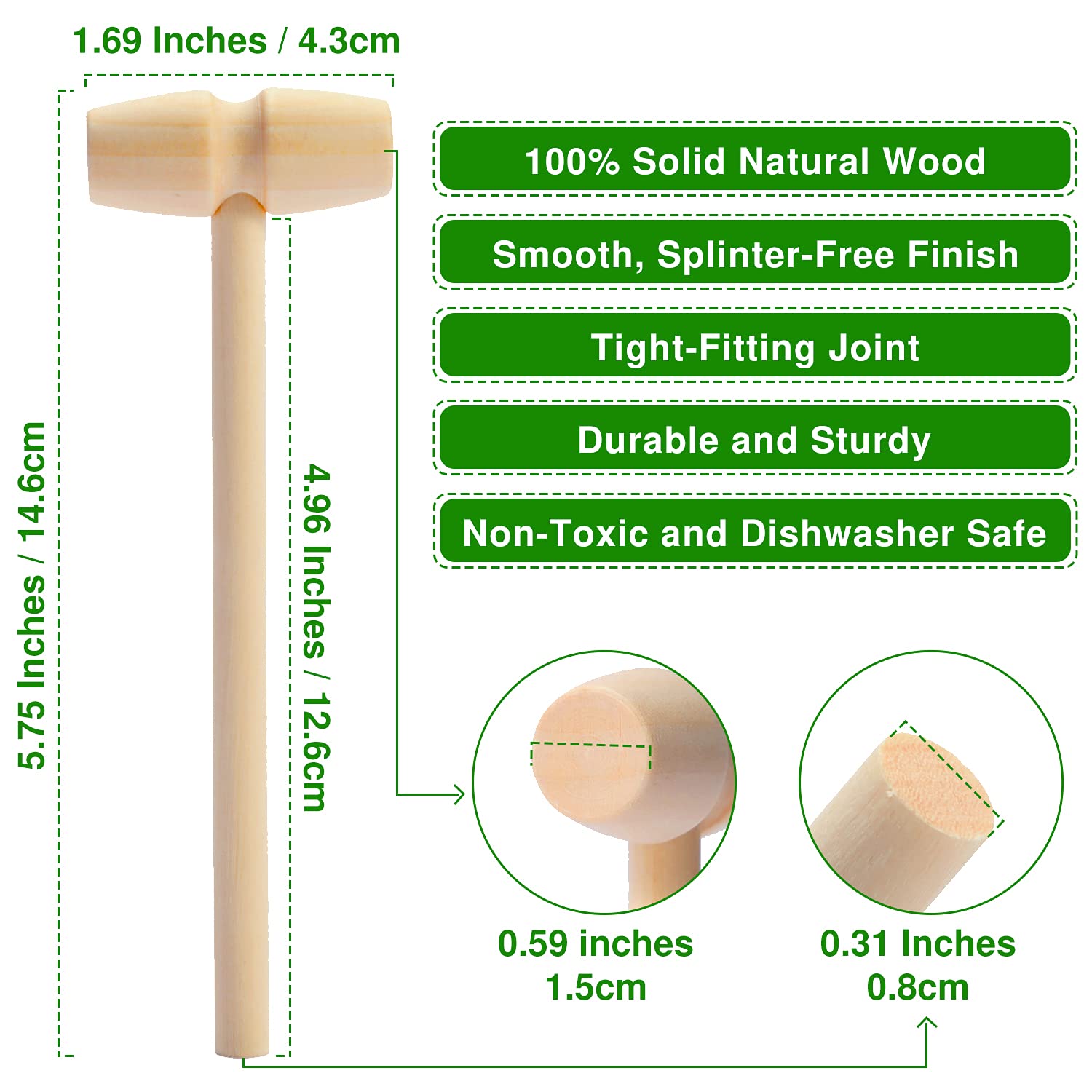 Martillos de madera para mart...B0932986F2 | Encarguelo.com
