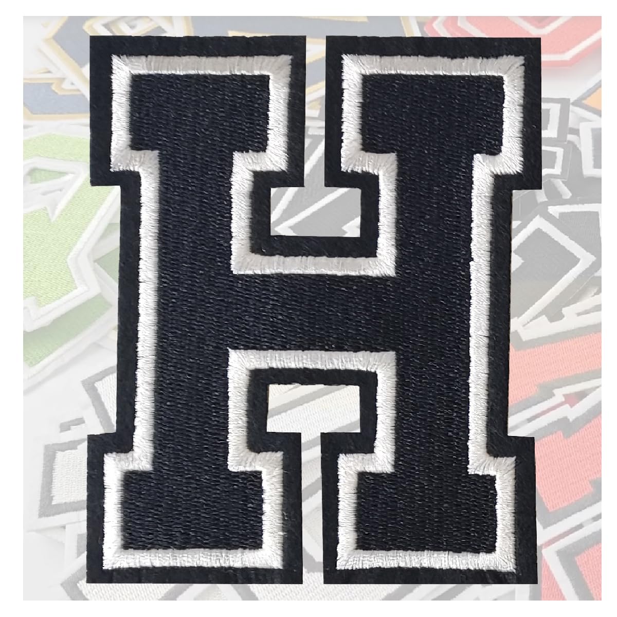 Amazon.com: AXEN 3.1inch Iron On Letters Patches, Embroidered Letters ...