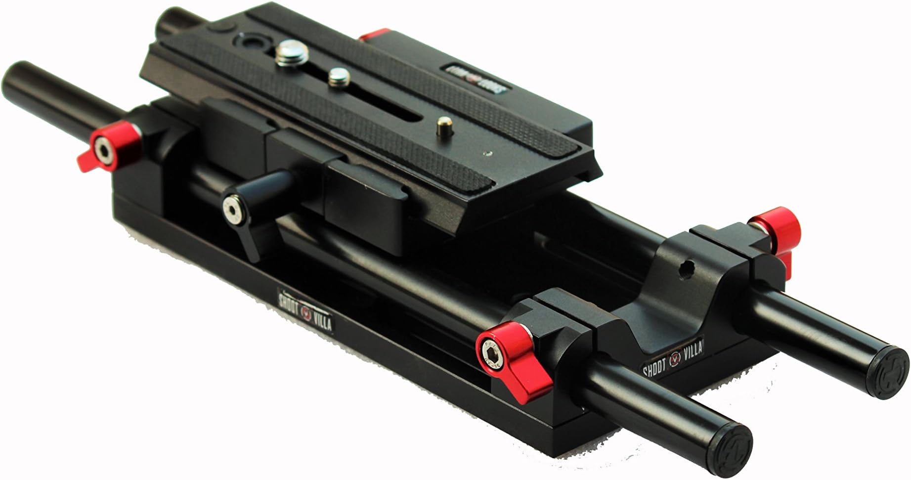 Shootvilla Universal Rail System 15mm Rod Support for EOS 5D Mark2 7d ...