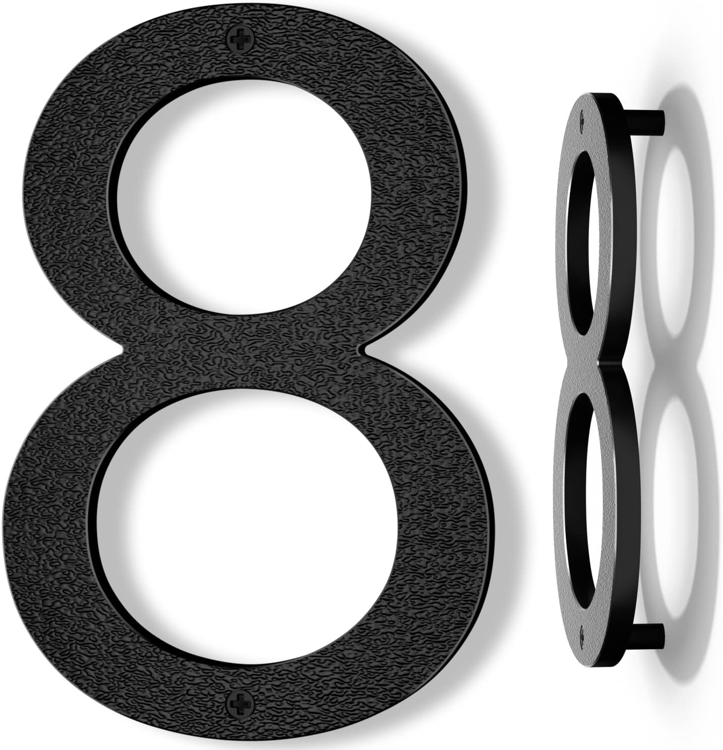 Amazon.com: 10 Inch Black House Numbers for Outside, IVERRA Large ...