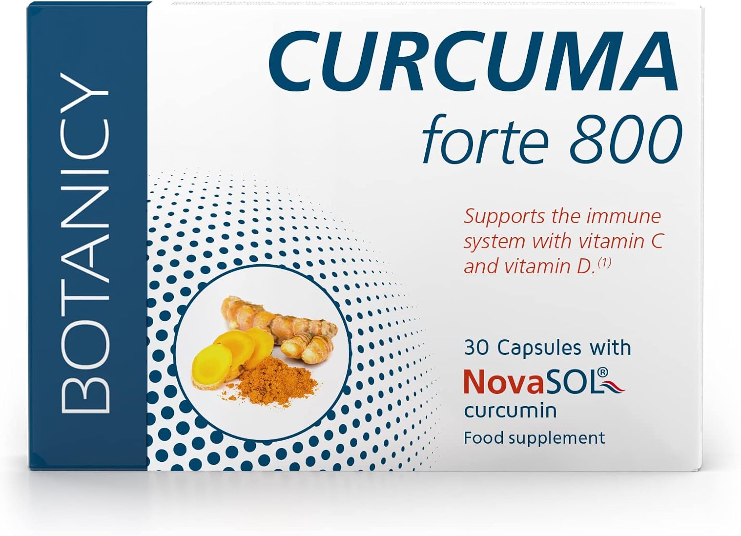 Curcuma Forte 800 with Liquid micelle Curcumin Without Piperine, high ...
