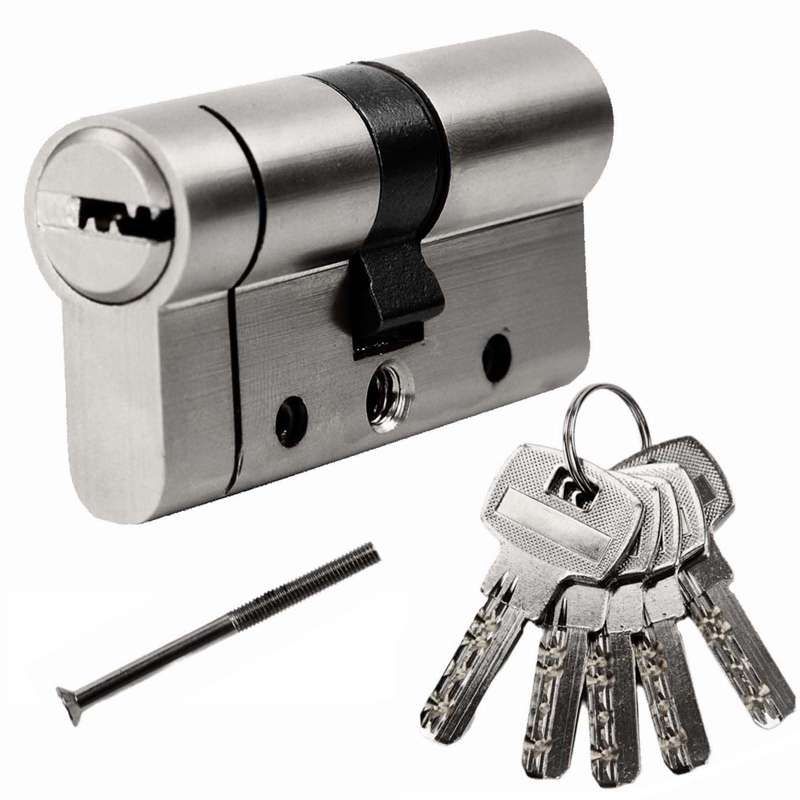 SEPOX 60mm(30/30) Anti-Snap Euro Door Lock Cylinder, High Security 6 ...