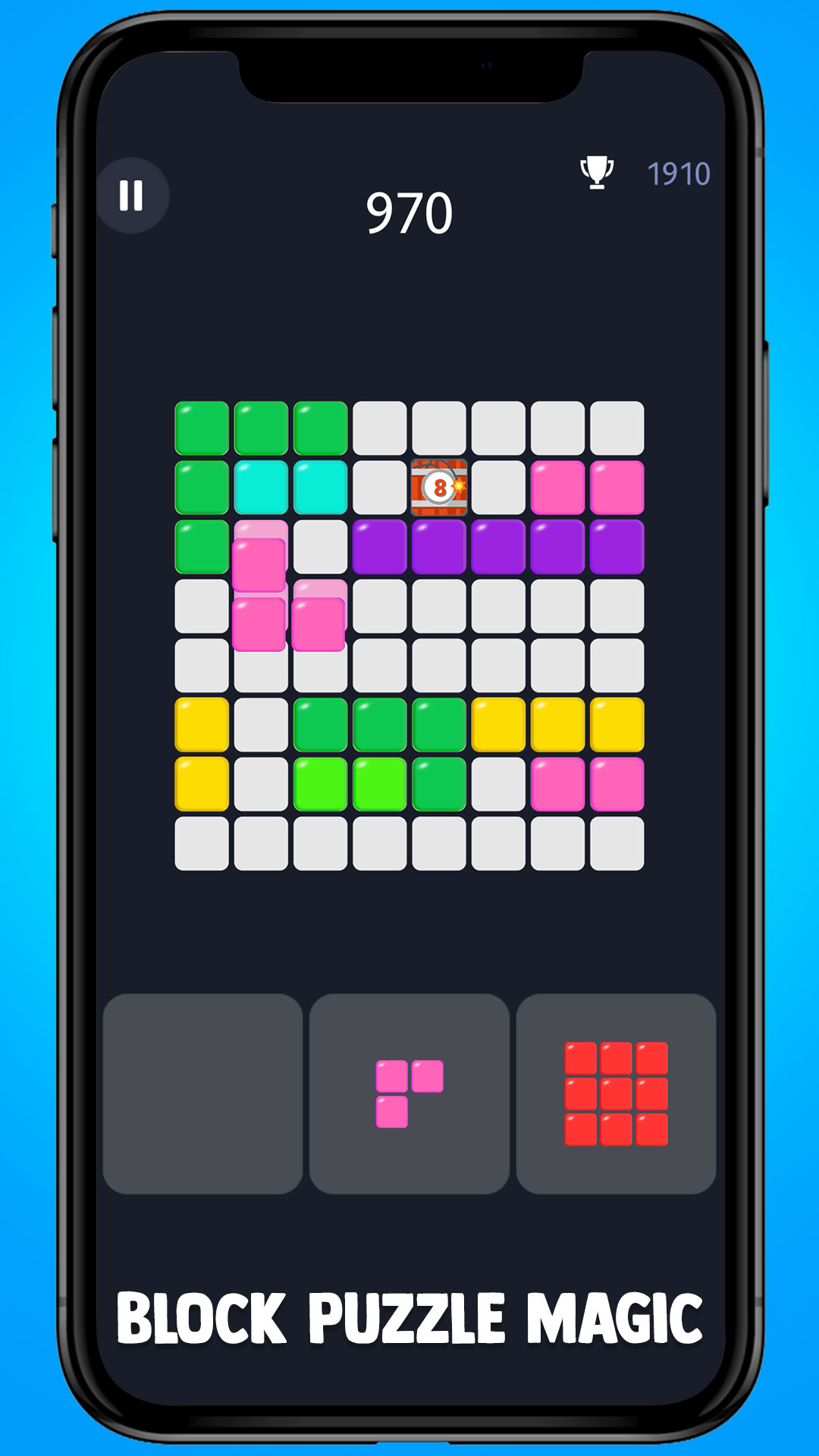 Block Puzzle! Color Blaster Exciting Puzzles Shapes Blocks - App on ...