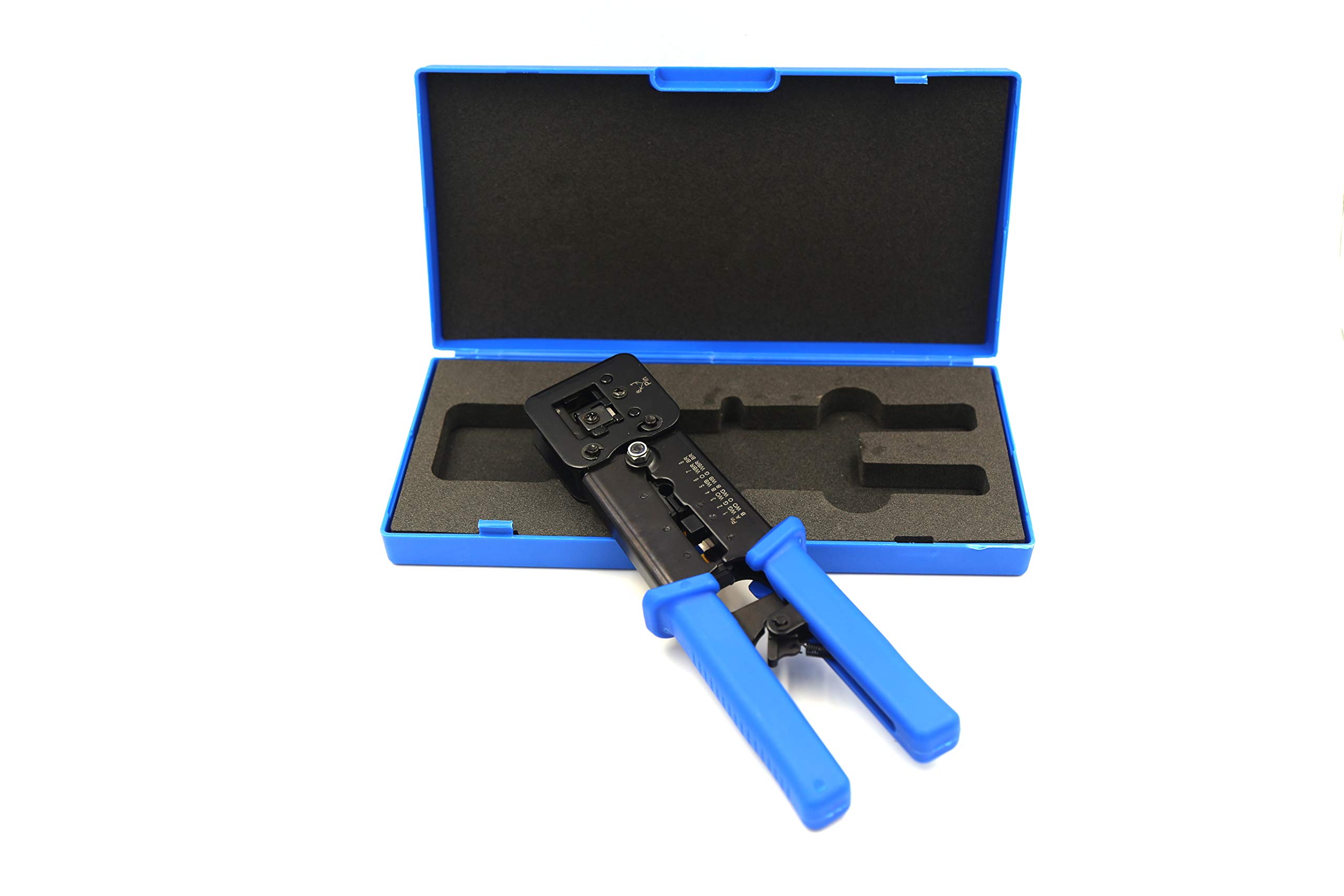 Ez Rj45 Crimp Tool For Cat 5 / Cat 6 | Ez Pass- Through Connectors For ...