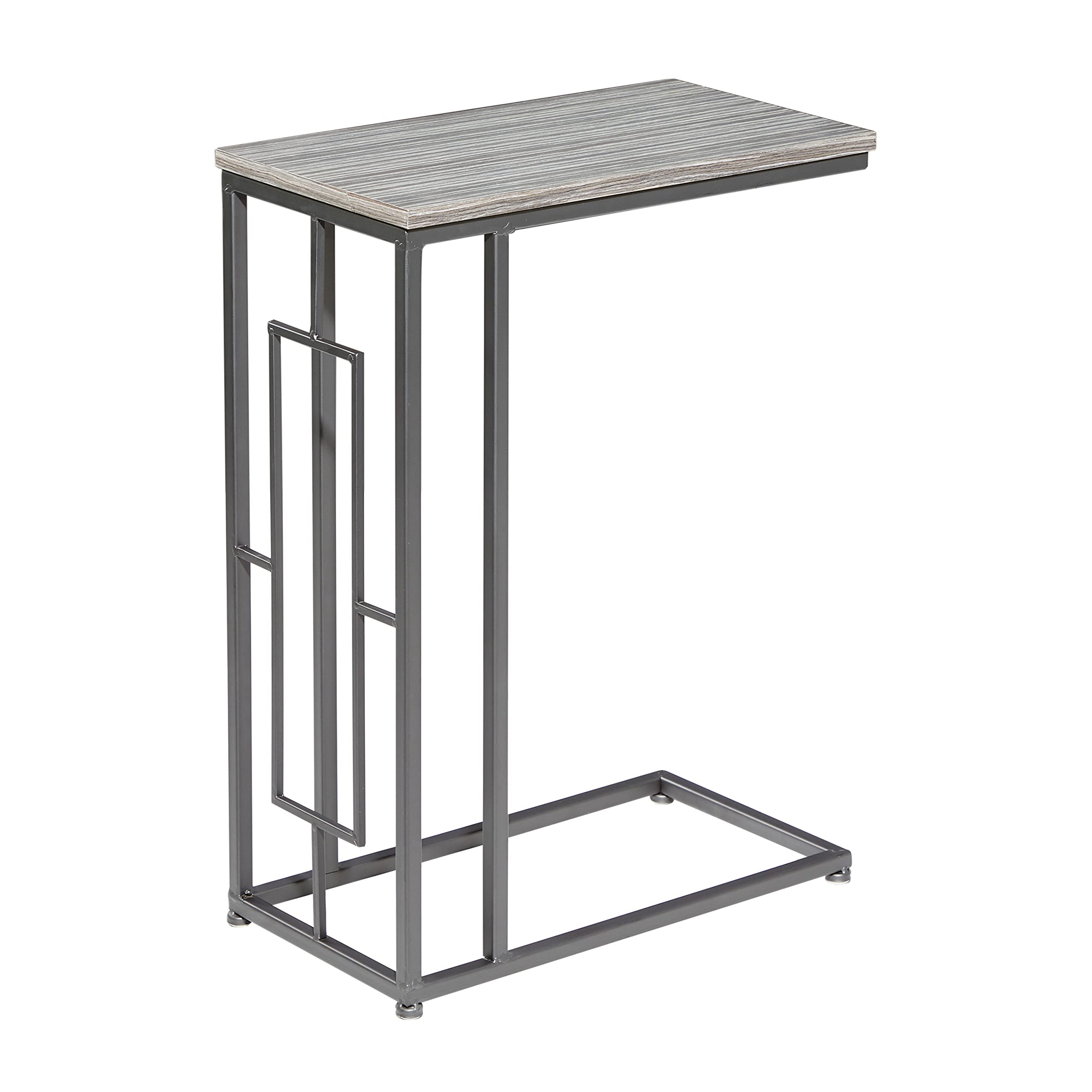Amazon.com: Deco 79 Metal Side End Accent Table C-Shaped End Table with ...