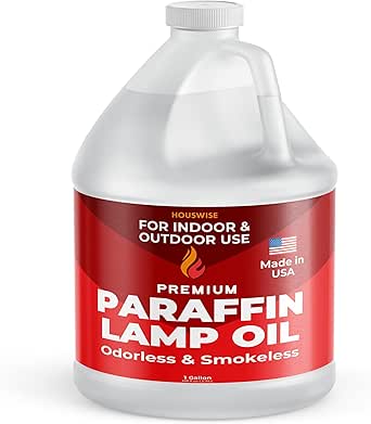Amazon.com: Houswise Premium Liquid Paraffin Lamp Oil for Indoor Use 1 ...