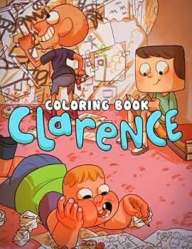 clarence cartoon network coloring pages