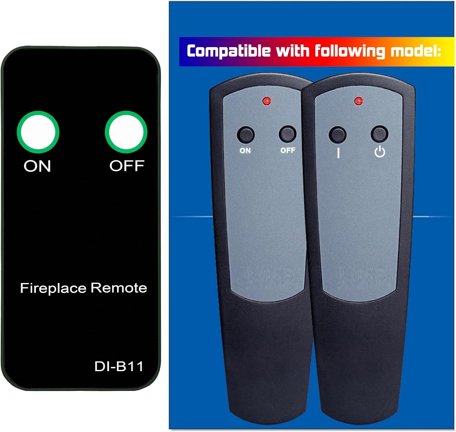 Amazon.com: Replacement for Dimplex Fireplace Heater Remote Control ...