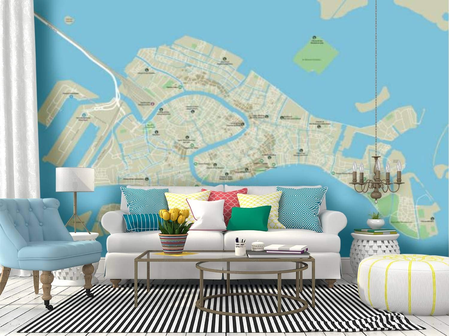 Venice Map Wallpaper