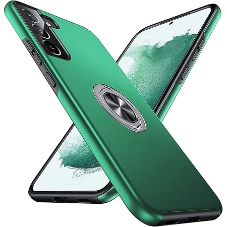 Amazon.com: Silverback for Samsung Galaxy S22 Case Clear with Ring Kickstand, Protective Soft ...