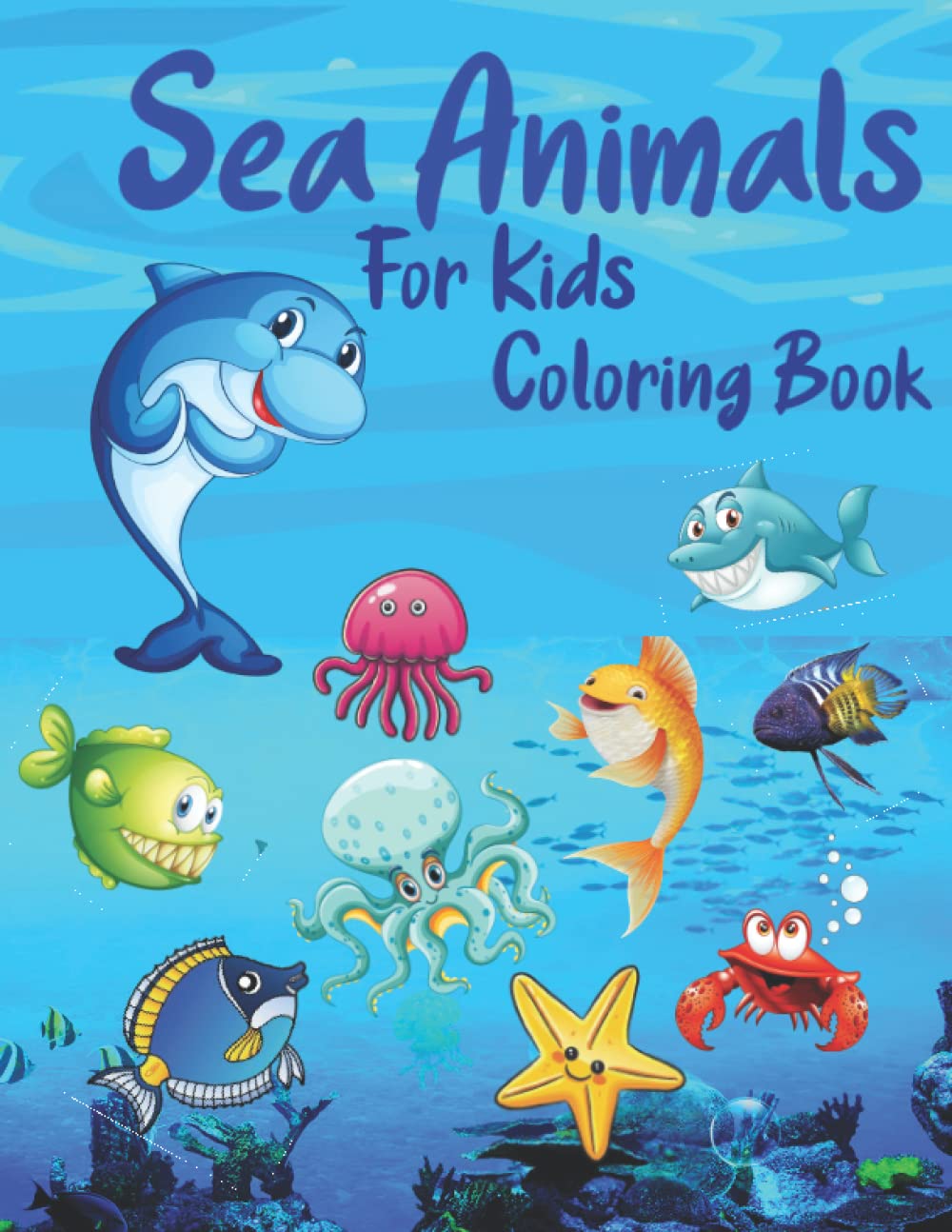 Sea Animals Coloring Book Free Ocean Animals Coloring Pages Generator