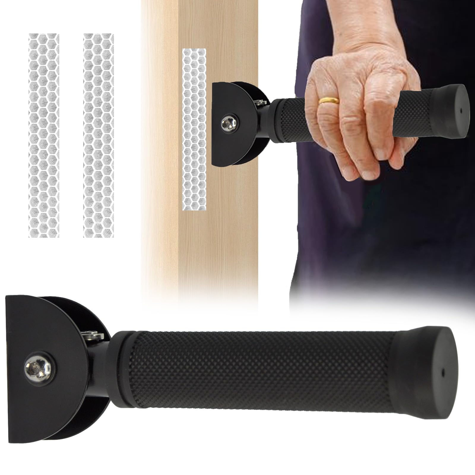 Amazon.com: Doorway Flip Assist Handle, Folding Grab Bar Wall Handles ...