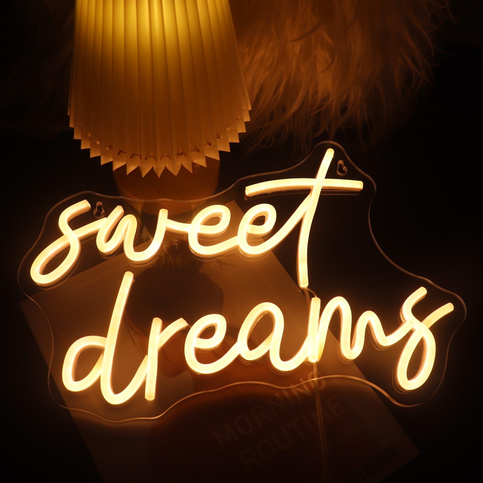 QiaoFei LED Sweet Dream Neon Sign Word/Letters USB Powered Neon Lights ...