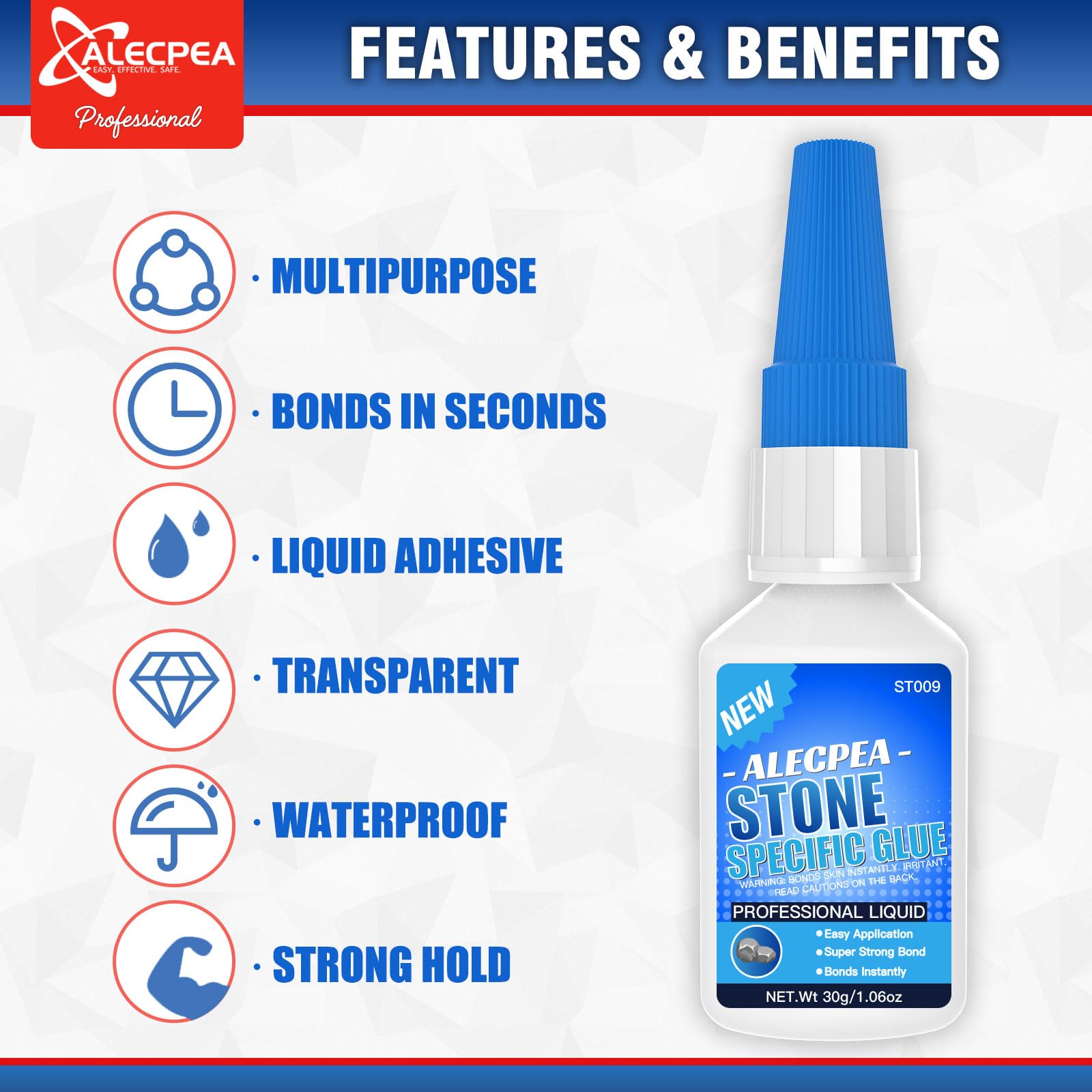 Snapklik.com : Stone Glue, 30g Marble Adhesive,for Restoration And ...