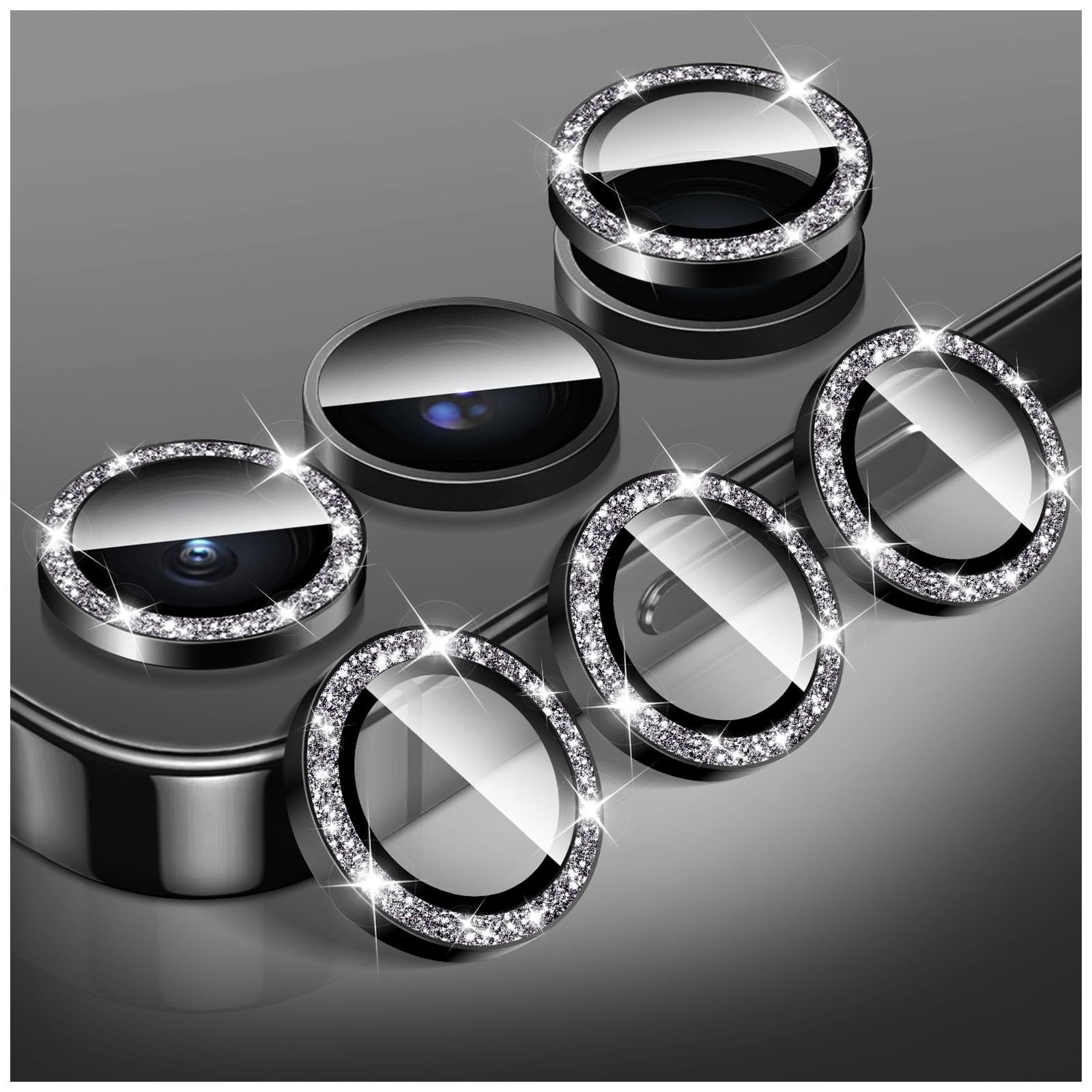 Amazon.com: LucBuy Bling Camera Lens Protector for Samsung Galaxy A14 ...