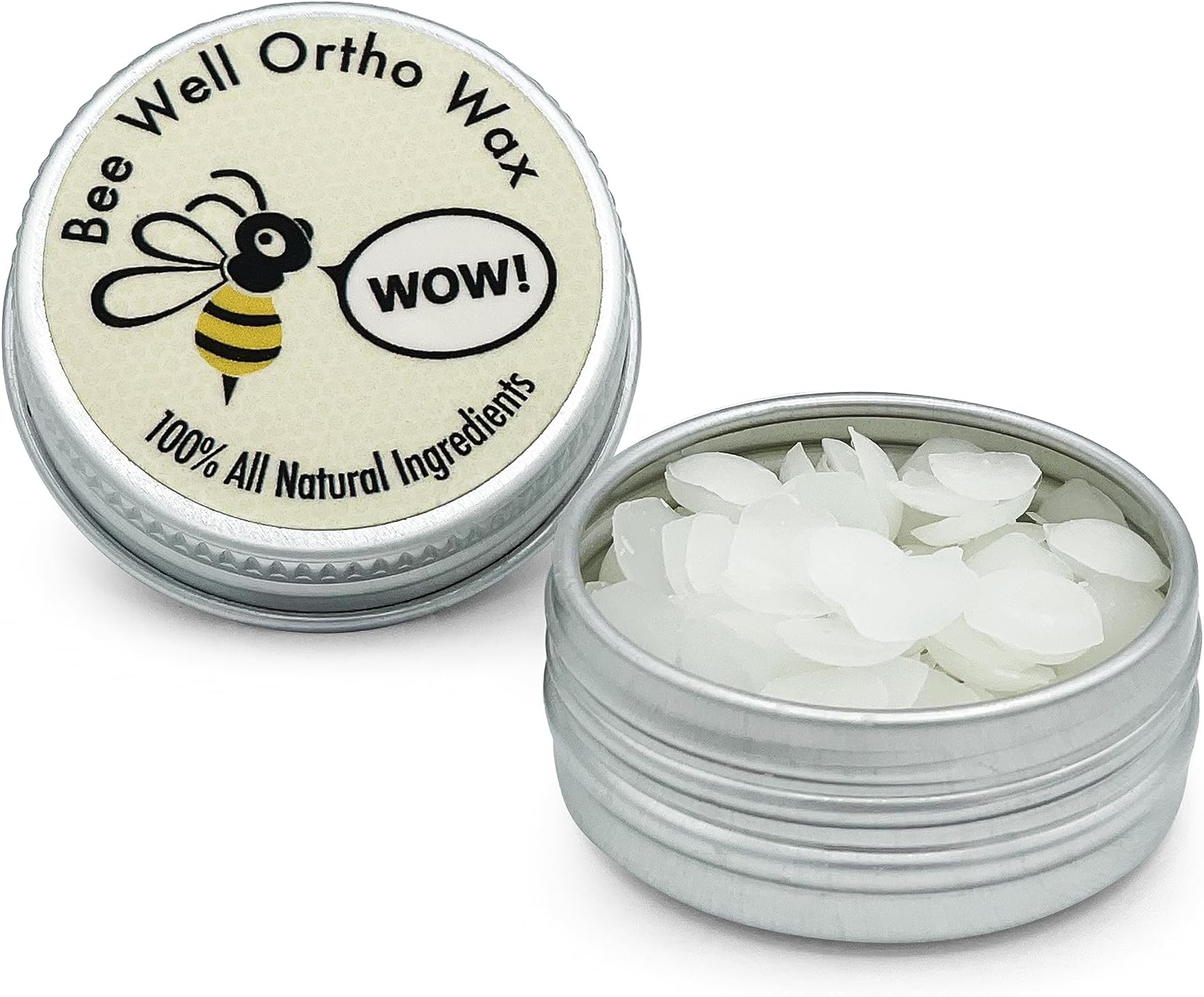 Amazon.com : Bee Well Ortho Wax Pure | All Natural Extra Firm Braces ...