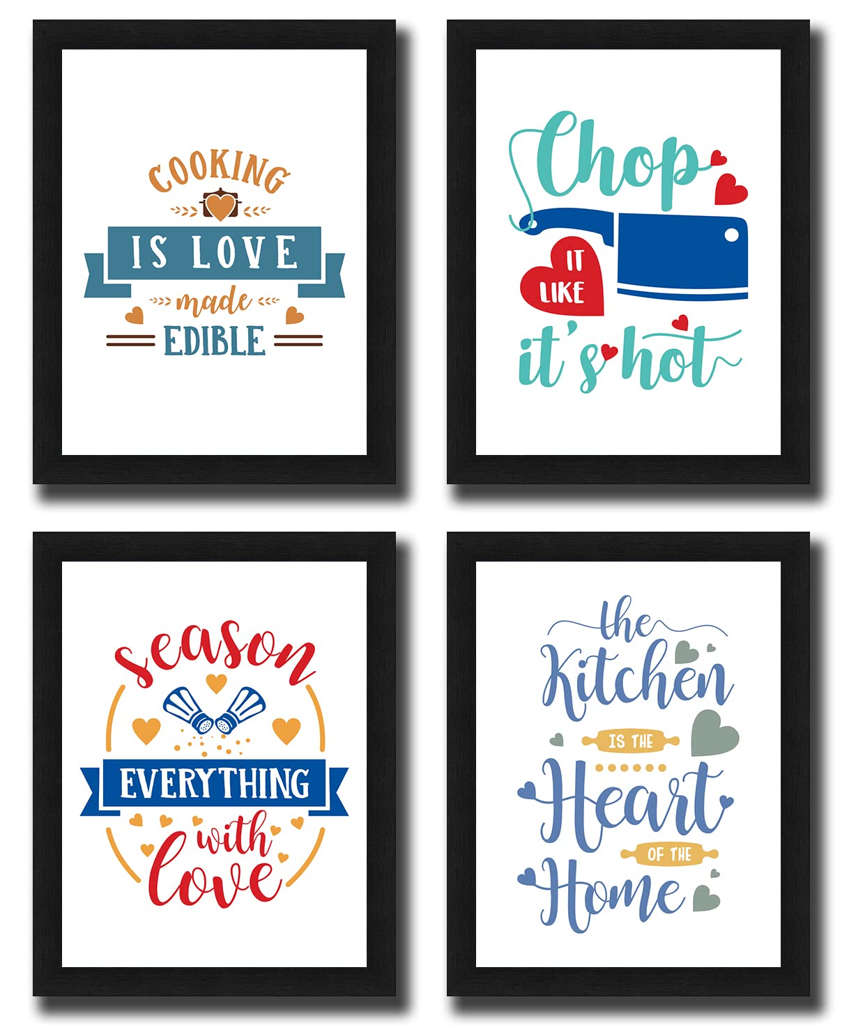 Interio Crafts Kitchen Frames With Quotes - Framed Posters for Kitchen ...