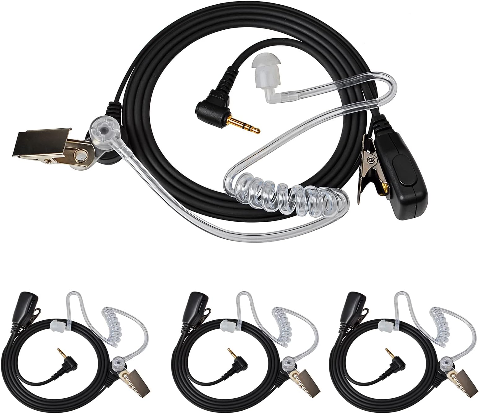 Amazon.com: Motorola Solutions Mag One Swivel Earpiece with Inline mic ...