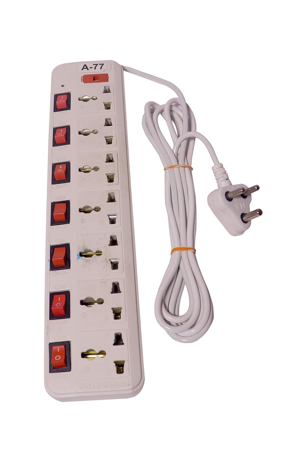 Buy MILLIOX Extension Board Multi Outlet Electrical Switch Board with 7 ...