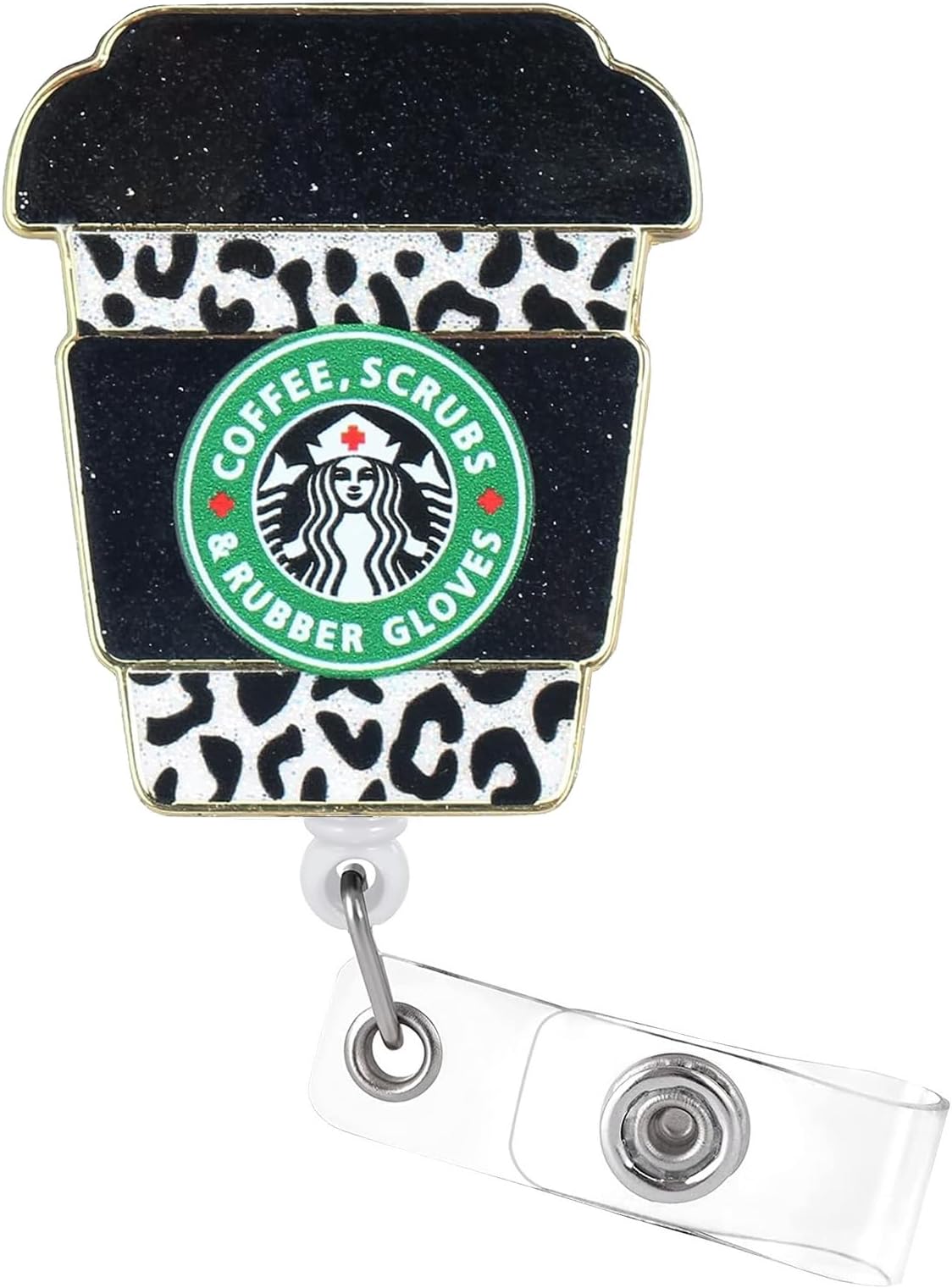 Amazon.com : Cute Badge Reel Retractable with Alligator ID Clip ...