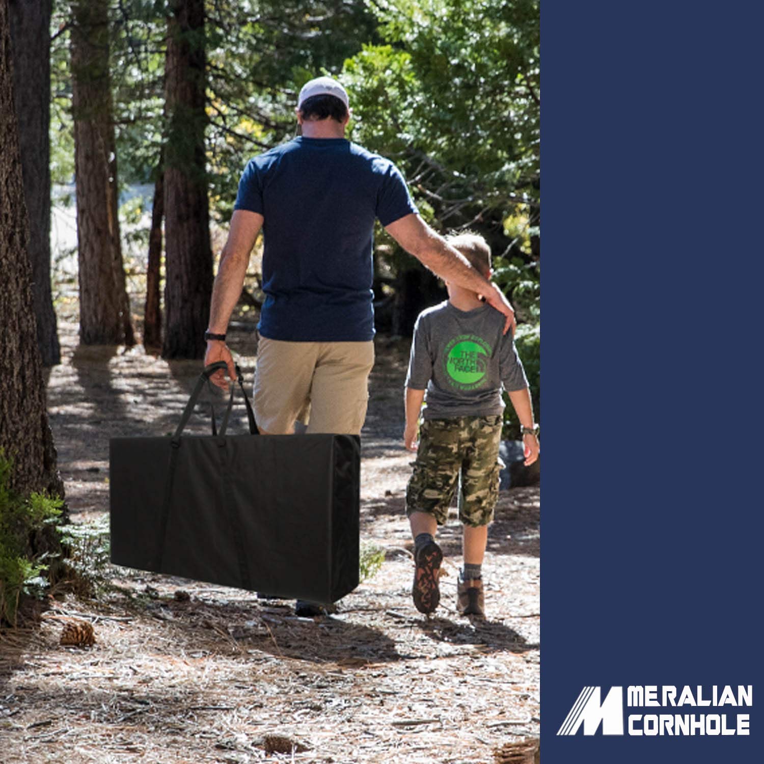 Snapklik.com : MERALIAN Padded Cornhole Carrying Case Store & Transport ...