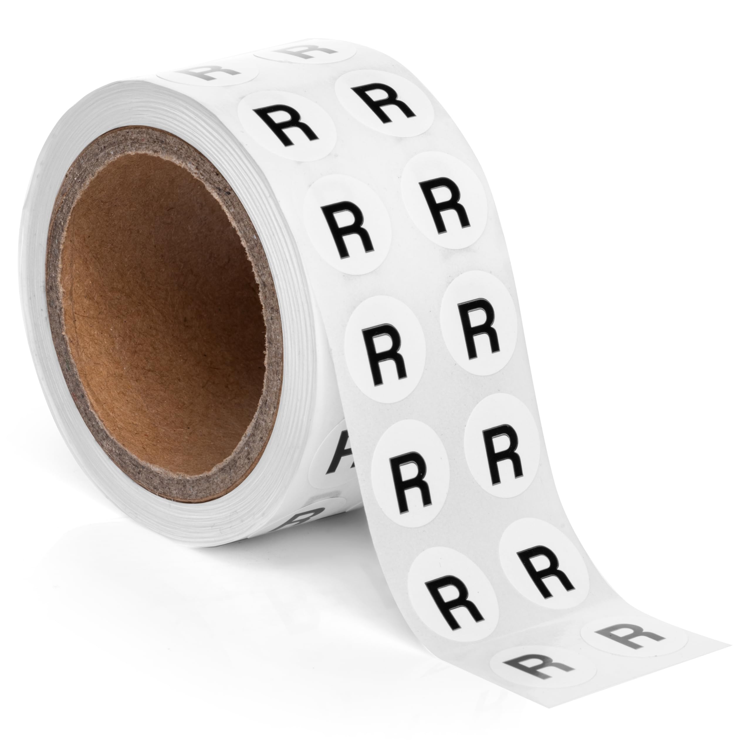 Amazon.com : 1000pcs Letter R Stickers, 0.5" Letter Sticker Dot Labels ...